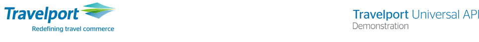 Travelport Universal API Demo